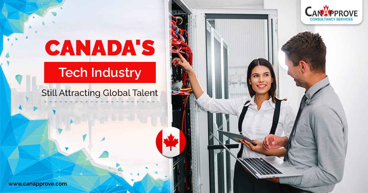 Canada’s tech industry booming, lures global talents
