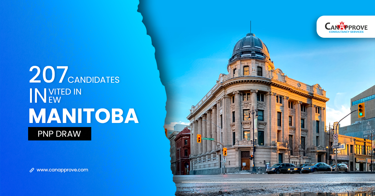 207 skilled worker candidates invited in latest Manitoba PNP draw | MPNP