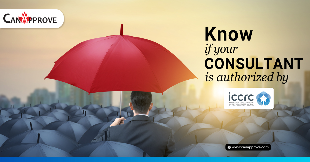 Know if your consultant is authorized by ICCRC | Canapprove