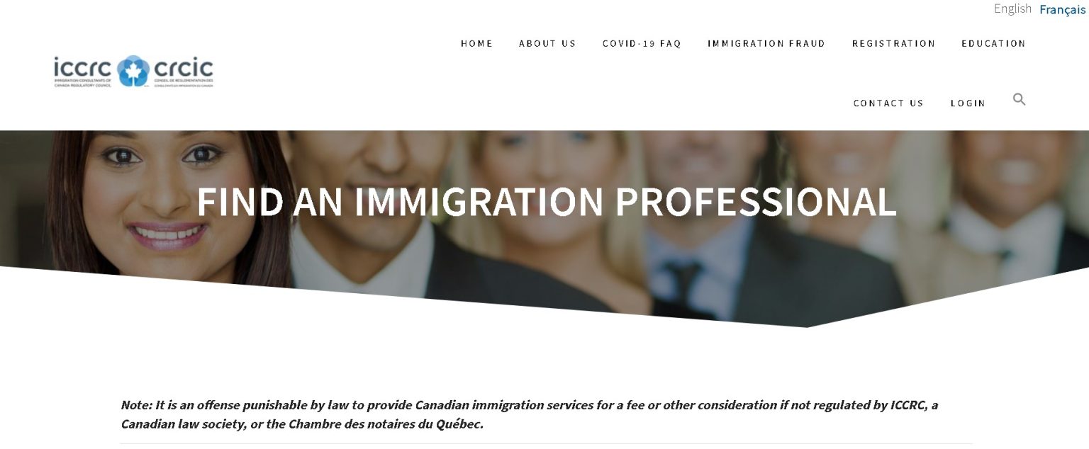 Know if your consultant is authorized by ICCRC | Canapprove