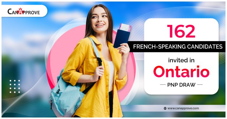 OINP Draw: 162 French-Speaking Candidates Invited on October 7