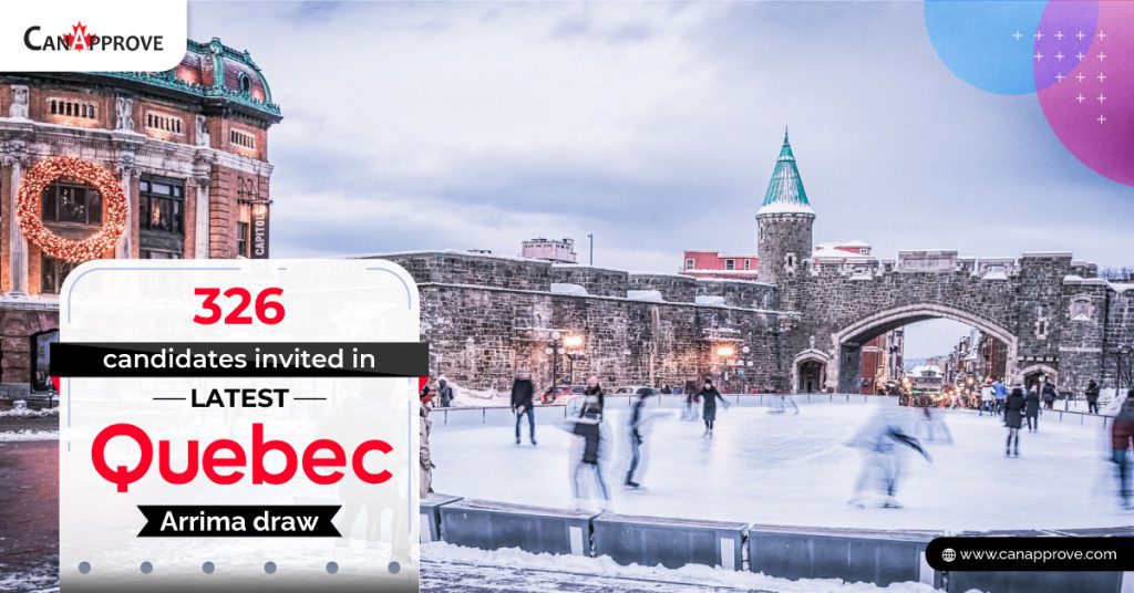 Quebec's December 9 Arrima Draw: 326 Candidates Invited